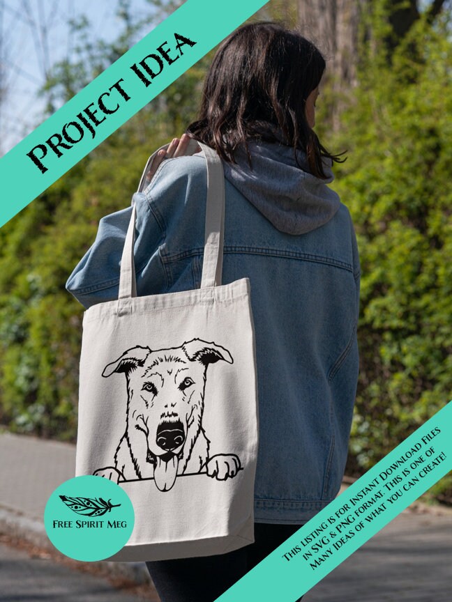 Dog With Floppy Ears SVG & PNG 2 Files Digital Download - Etsy