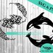 Whale SVG, Orca Svg, Digital Download, Plus PNG File, Killer Whale Svg ...