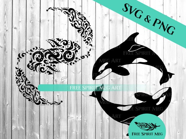 Whale SVG, Orca Svg, Digital Download, Plus PNG File, Killer Whale Svg ...