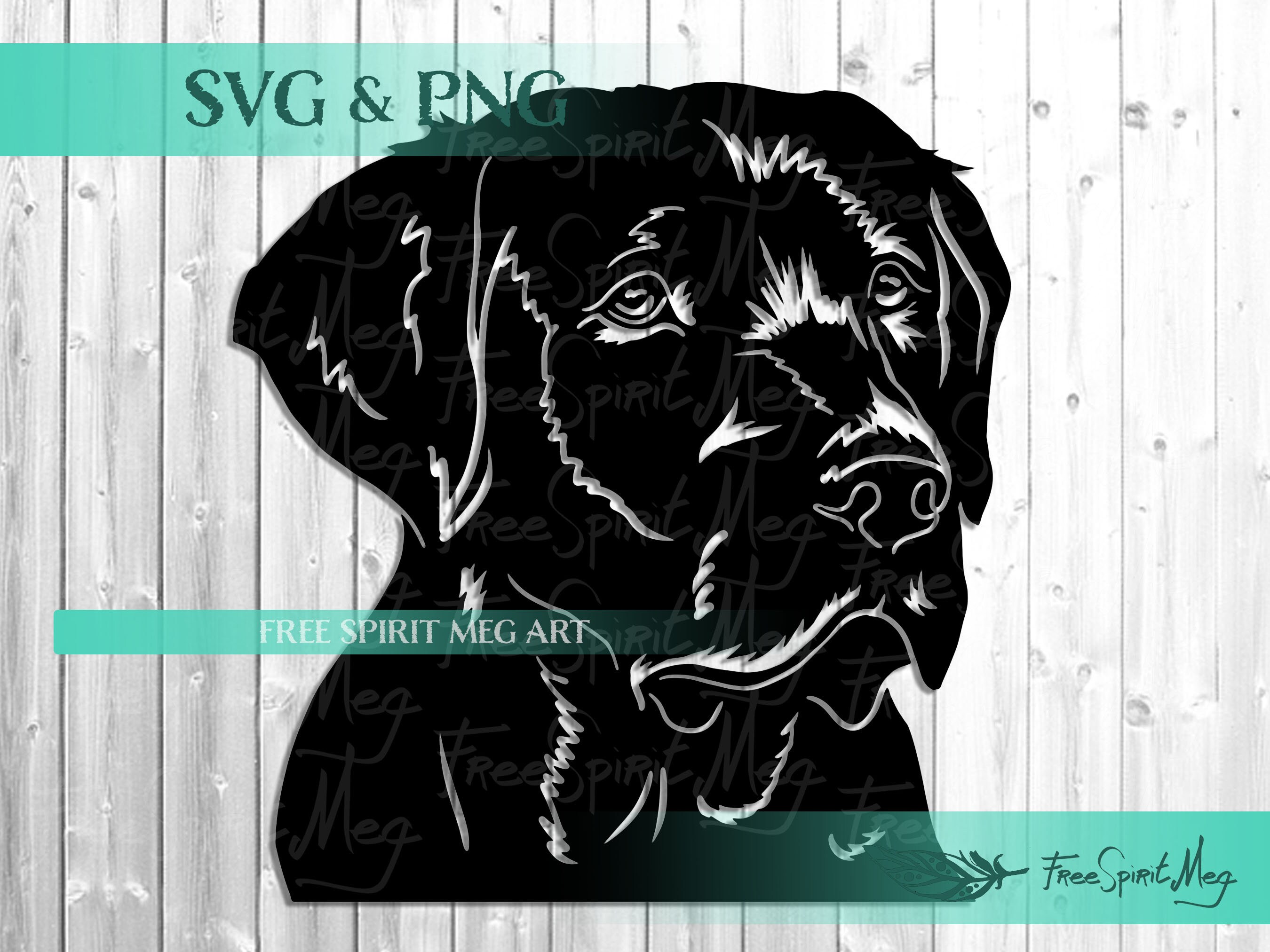 Black Labrador Retriever SVG & PNG, Chocolate Lab Svg, Digital Download ...