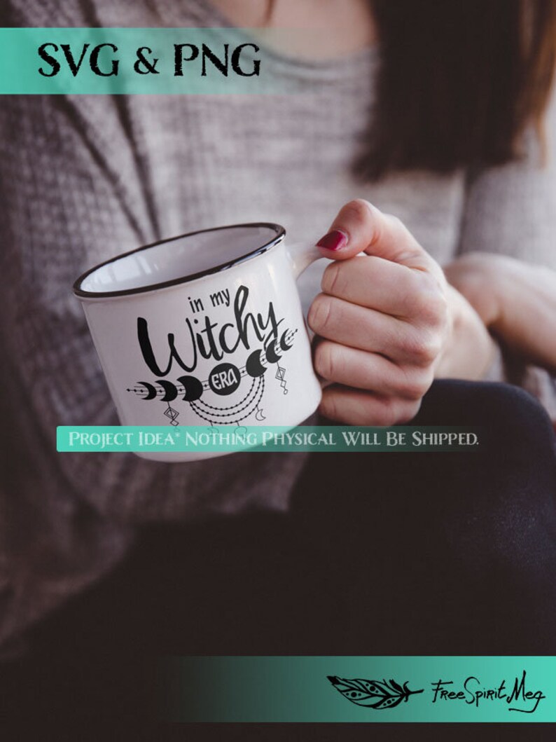 Witchy SVG & PNG Moon Phase Svg Halloween Svg Digital - Etsy