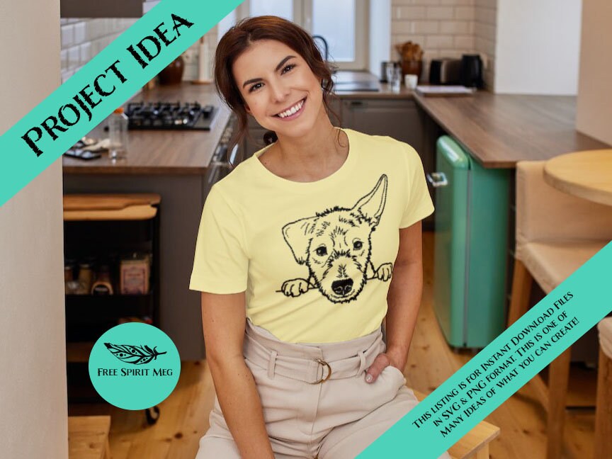 Terrier SVG Digital Download Plus PNG File Terrier Puppy - Etsy