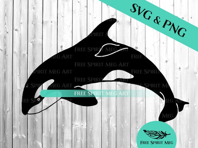 Whale SVG, Orca Svg, Digital Download, Plus PNG File, Killer Whale Svg ...