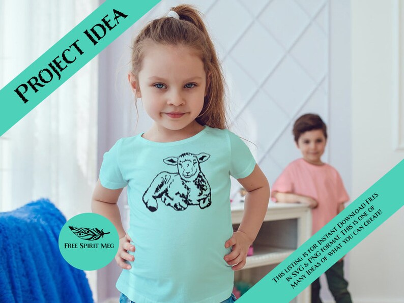 Lamb SVG & PNG, Digital Download, 2 Files - Etsy