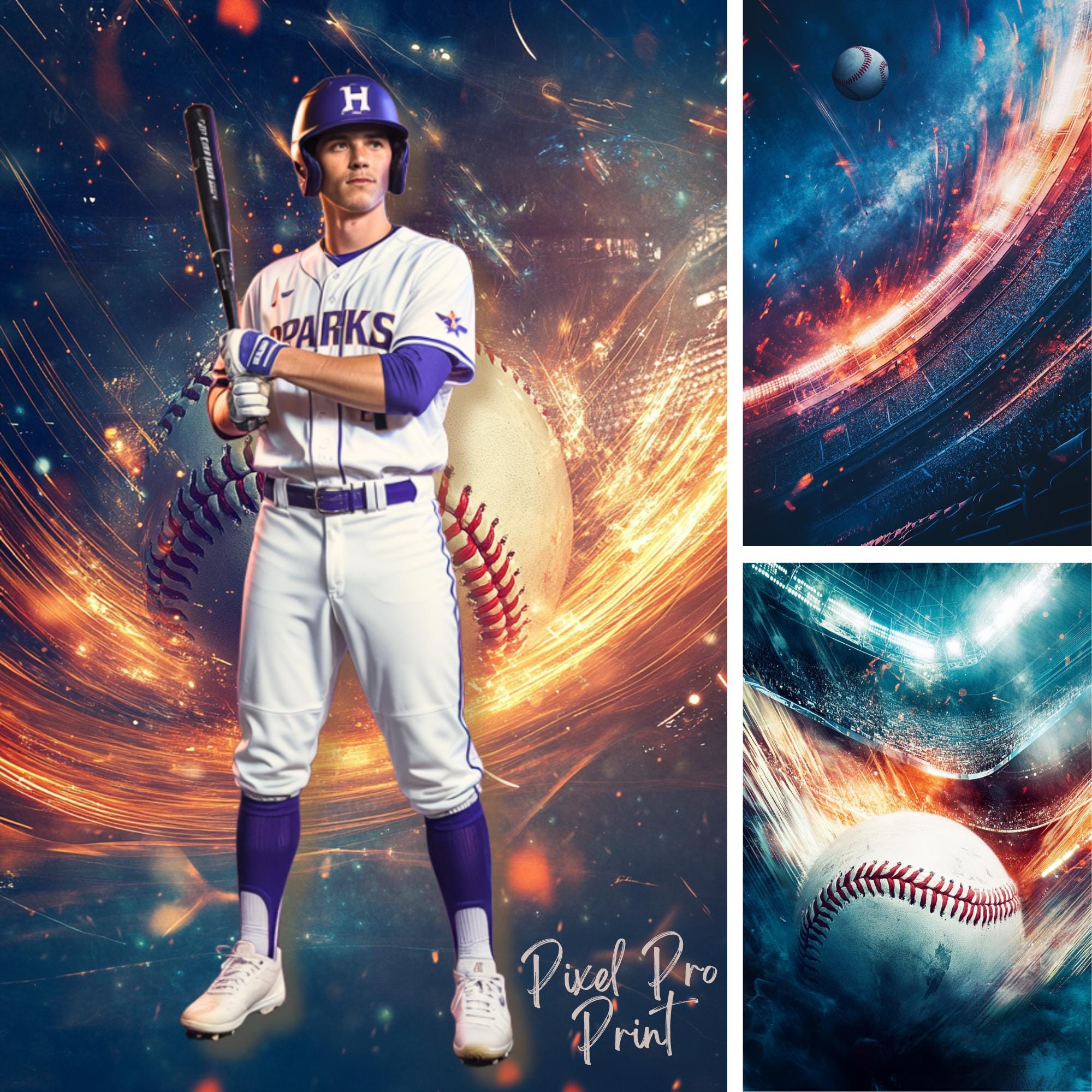 60 Baseball Backdrops, Galaxy Baseball Stadium Background, Sport Poster ...