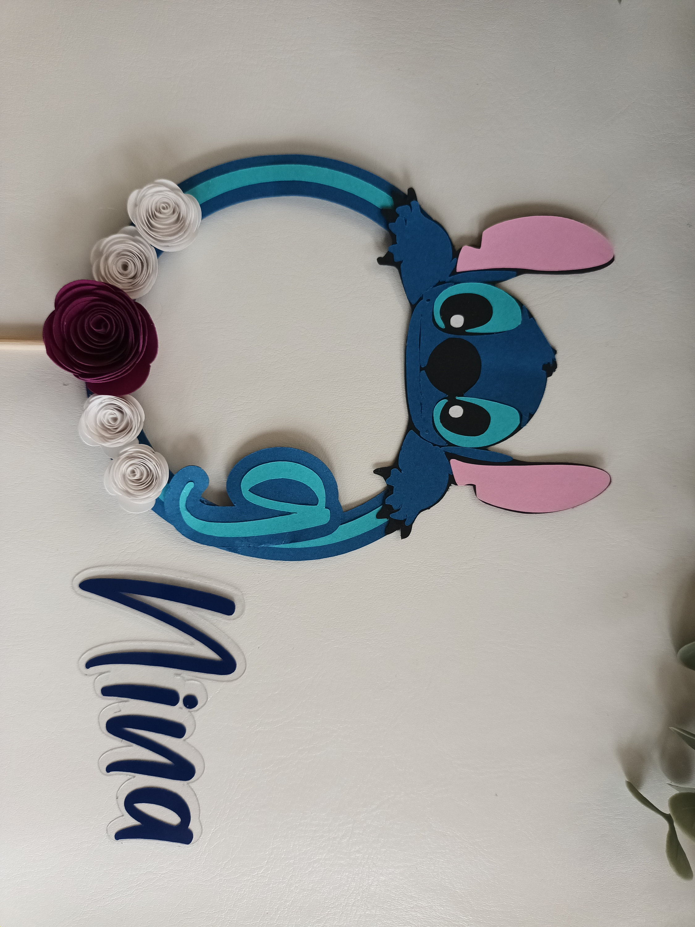 Personalized Stitch Cake Topper - Etsy