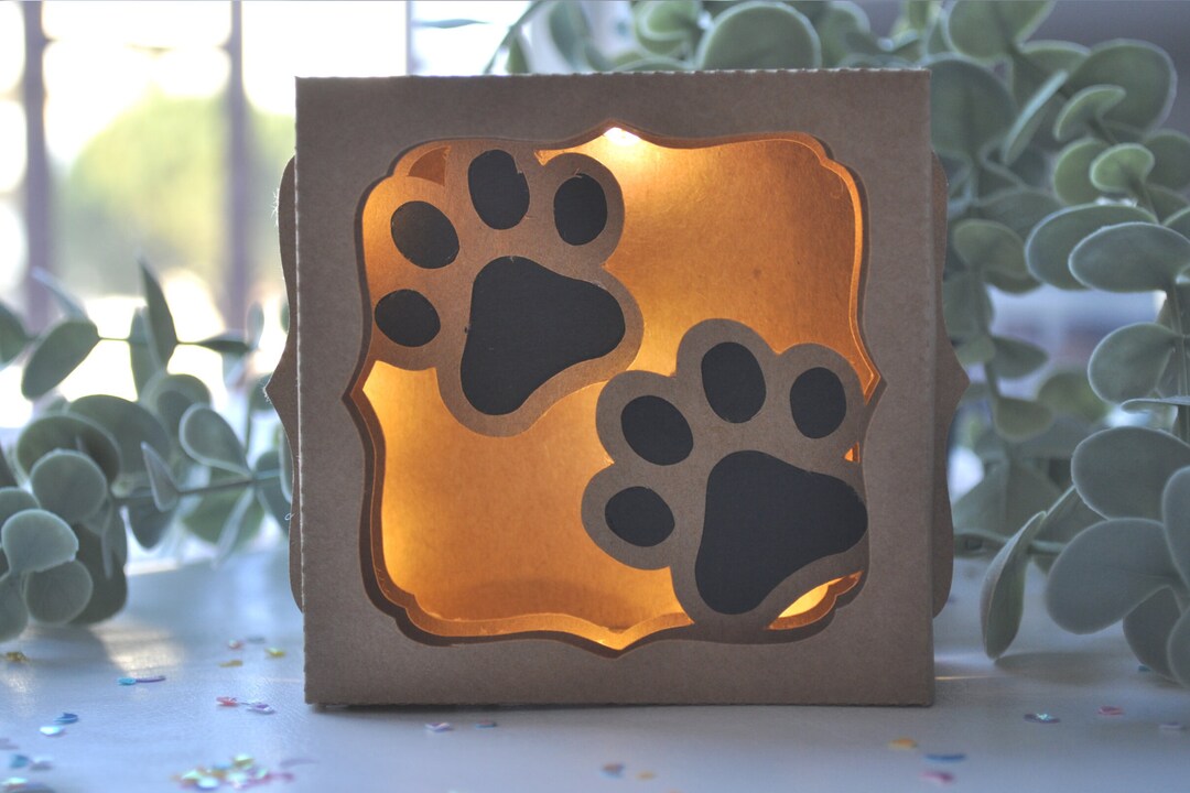 Cats and Dogs Themed Light Box - Etsy