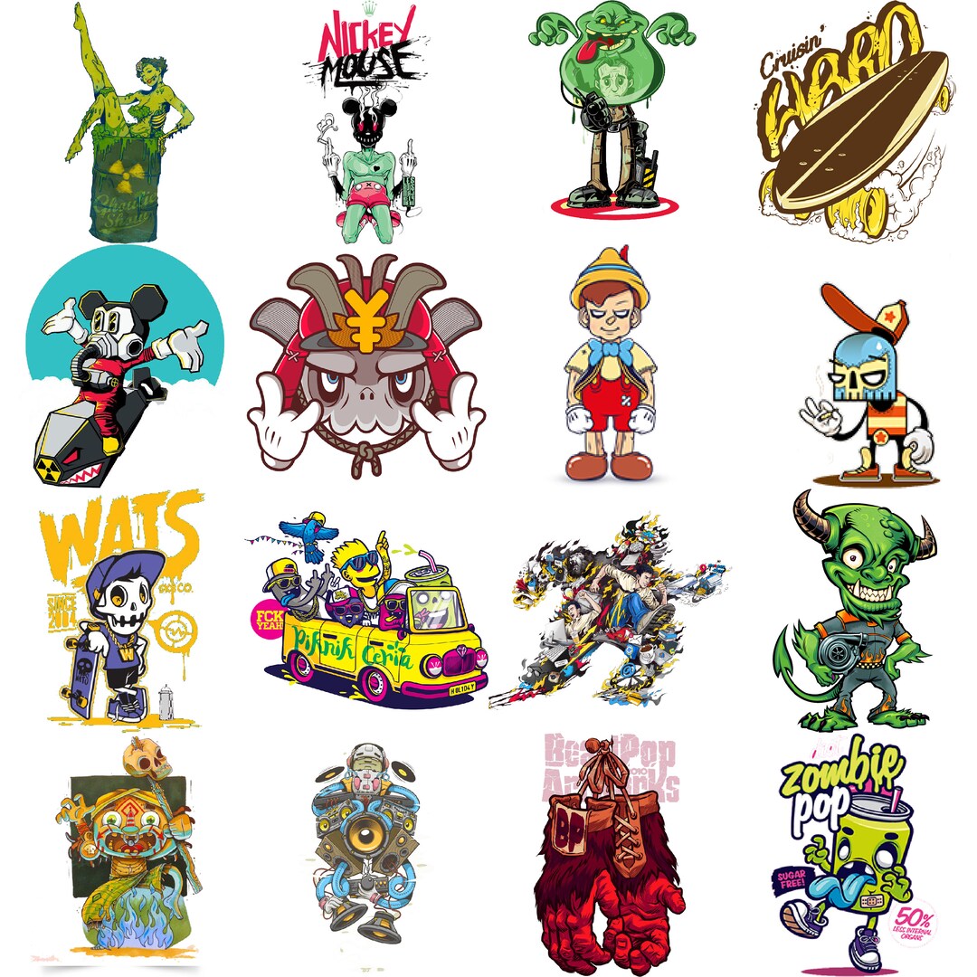 45 Urban Bundle 5 Quirky Design Urban Shirt Designs Digital Urban ...