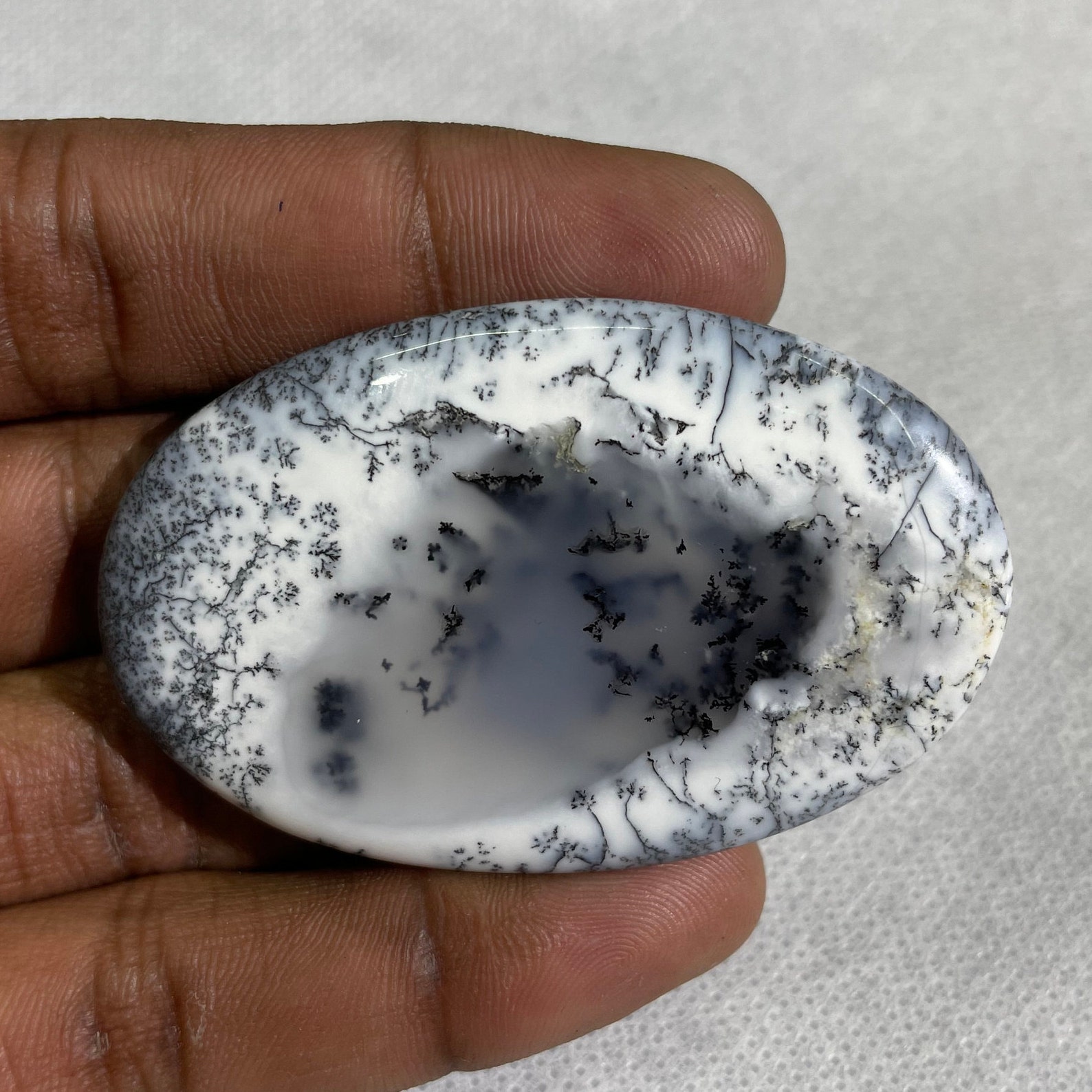 AAA Natural Dendrite Agate Stone Dendrite Opal Loose | Etsy