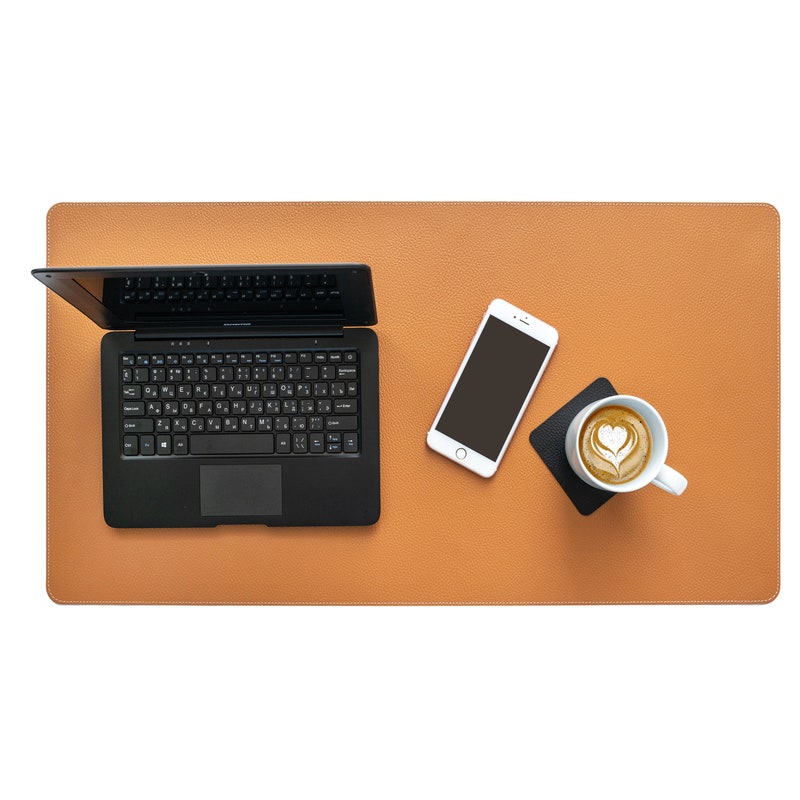 Office Desk Leather Mat - Etsy