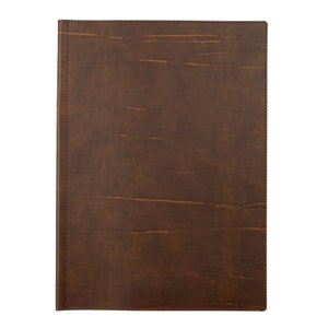 Recycled Leather Menu Cover (A4, US Letter Sheets), Custom Menu Holder ...