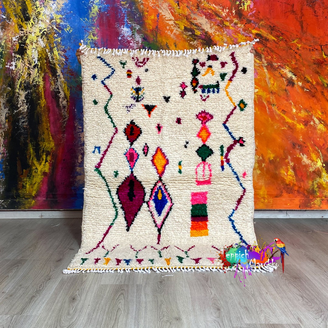 Teppich Rug | Beni Ourain Rug | Tapi Maroc | Unique Moroccan Rugs ...