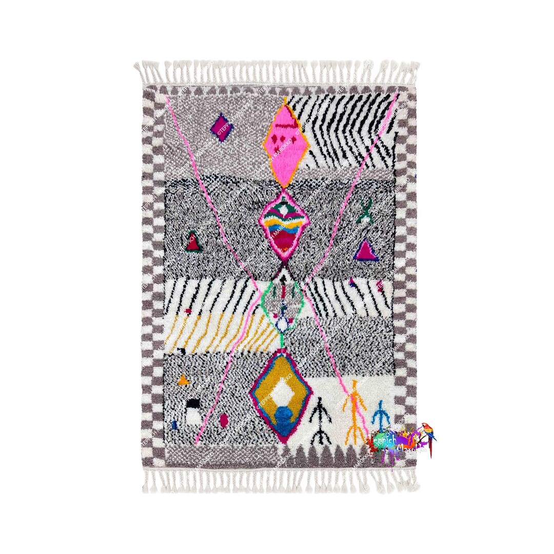 Custom Rug | Moroccan Rug | Tapi Maroc | Tappich Morokko | Woolen ...