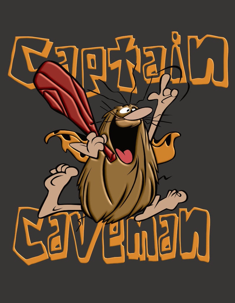 Captain Caveman - Etsy