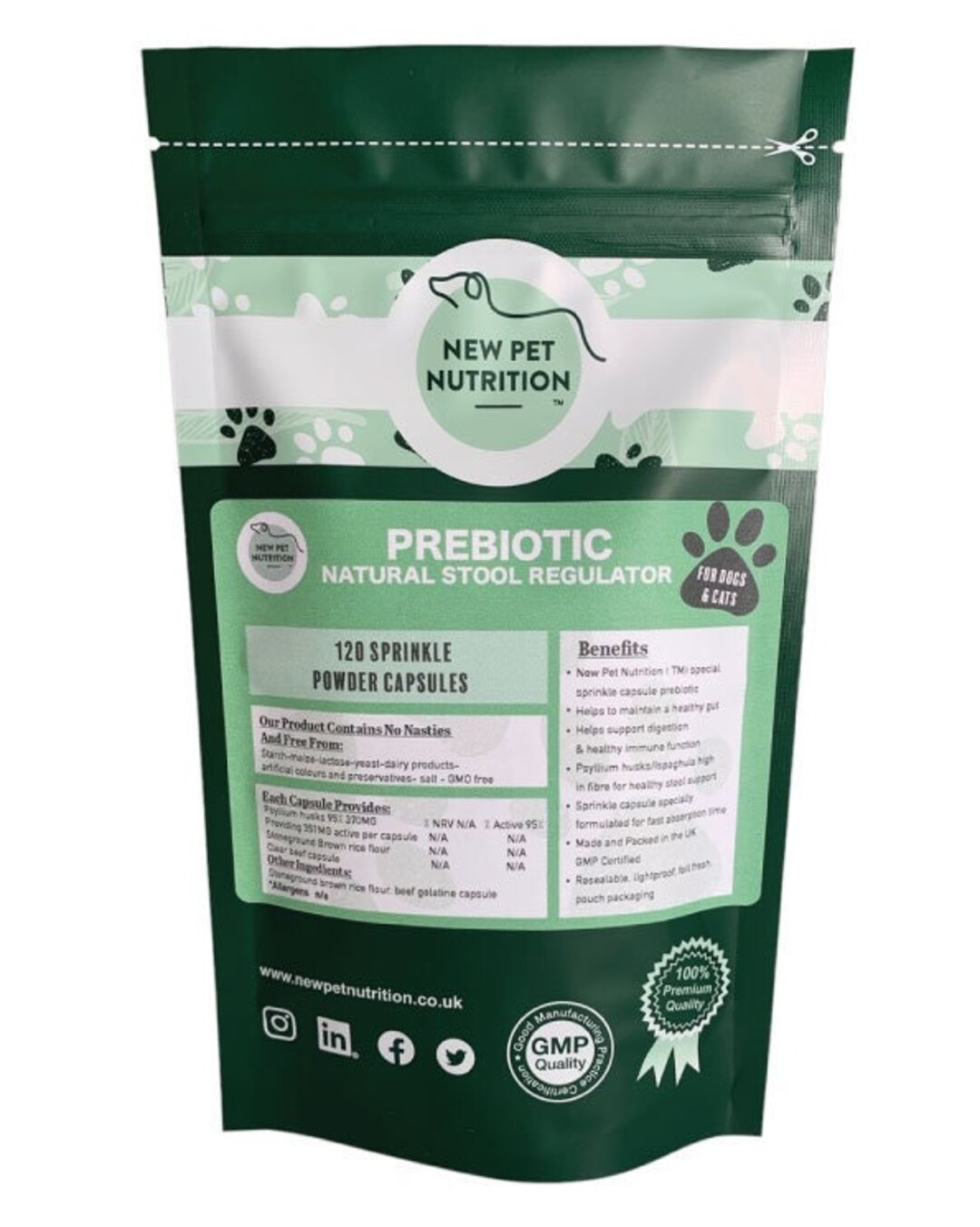 120x Sprinkle Powder Capsules for Dogs and Cats Prebiotic - Etsy