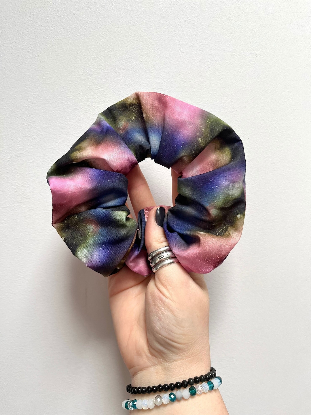 GALAXY GODDESS Starry Night Scrunchie - Etsy
