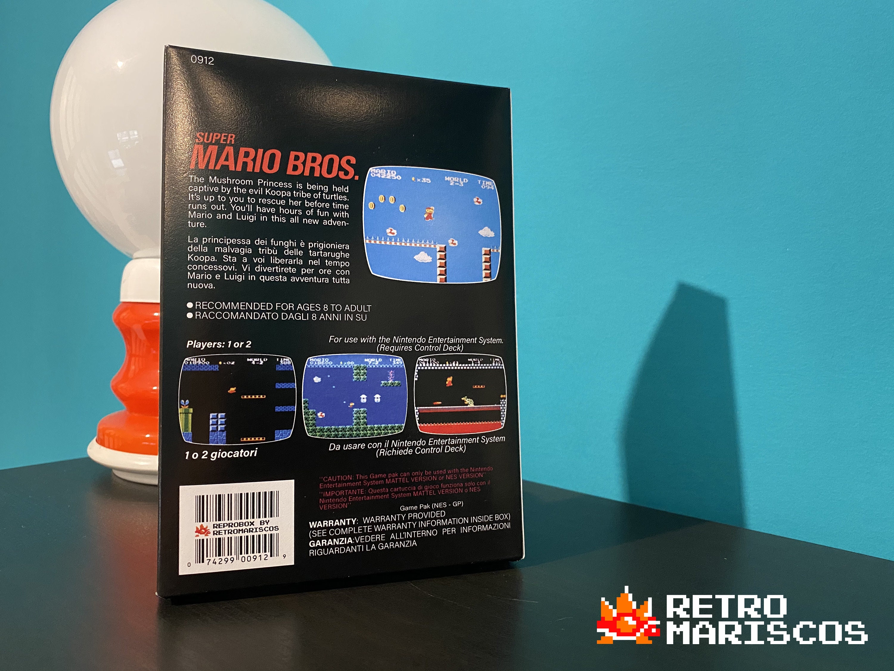 REPROBOX Super Mario Bros - Nintendo NES - Mattel Version - Etsy