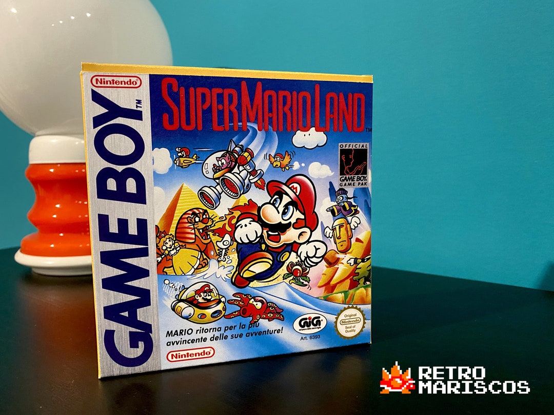 REPROBOX Super Mario Land REPRODUCTION Nintendo Game Boy Italian ...