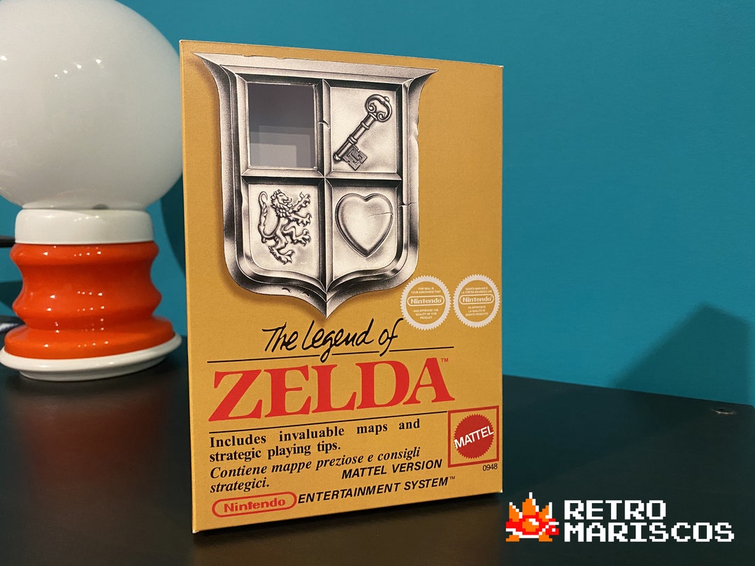 REPROBOX REPRODUCTION The Legend Of Zelda Nintendo NES Mattel Version ...