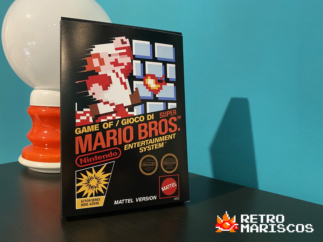 REPROBOX Super Mario Bros - Nintendo NES - Mattel Version - Etsy