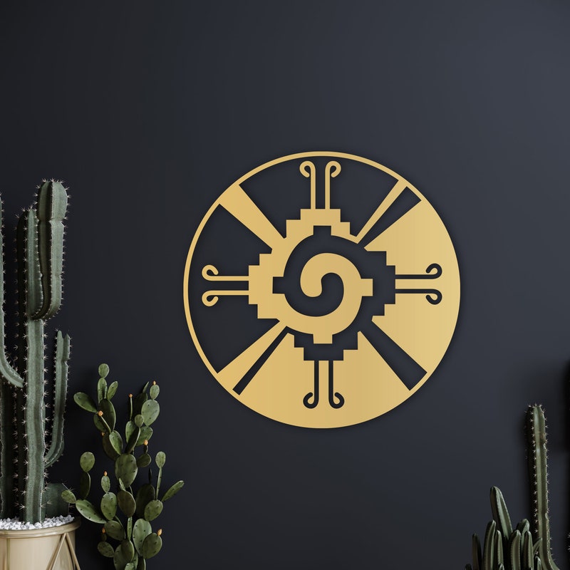 Aztec Wood Wall Art - Etsy