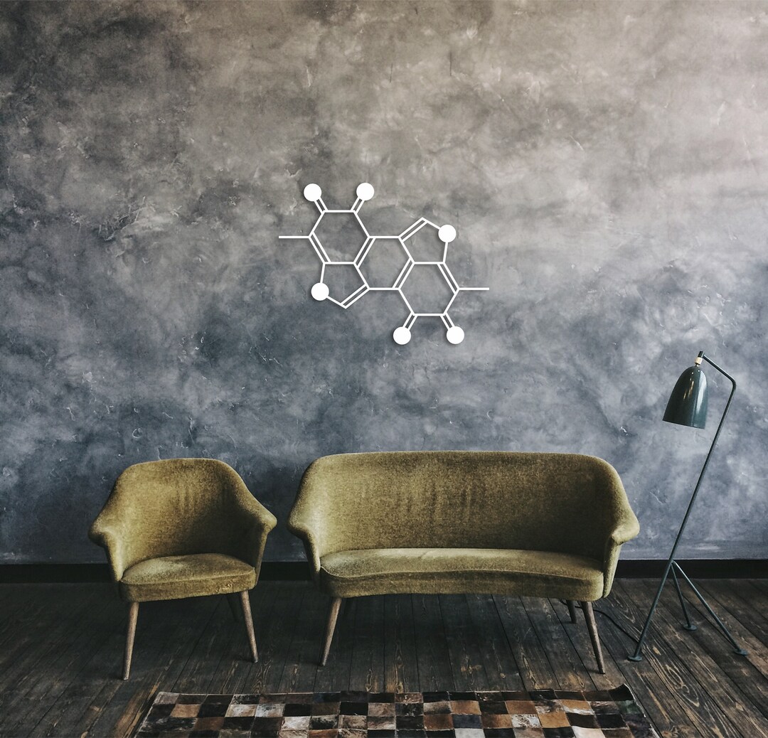 Melanin Wall Art, Chemistry Decoration, Chemical Wooden Art, Chemistry ...