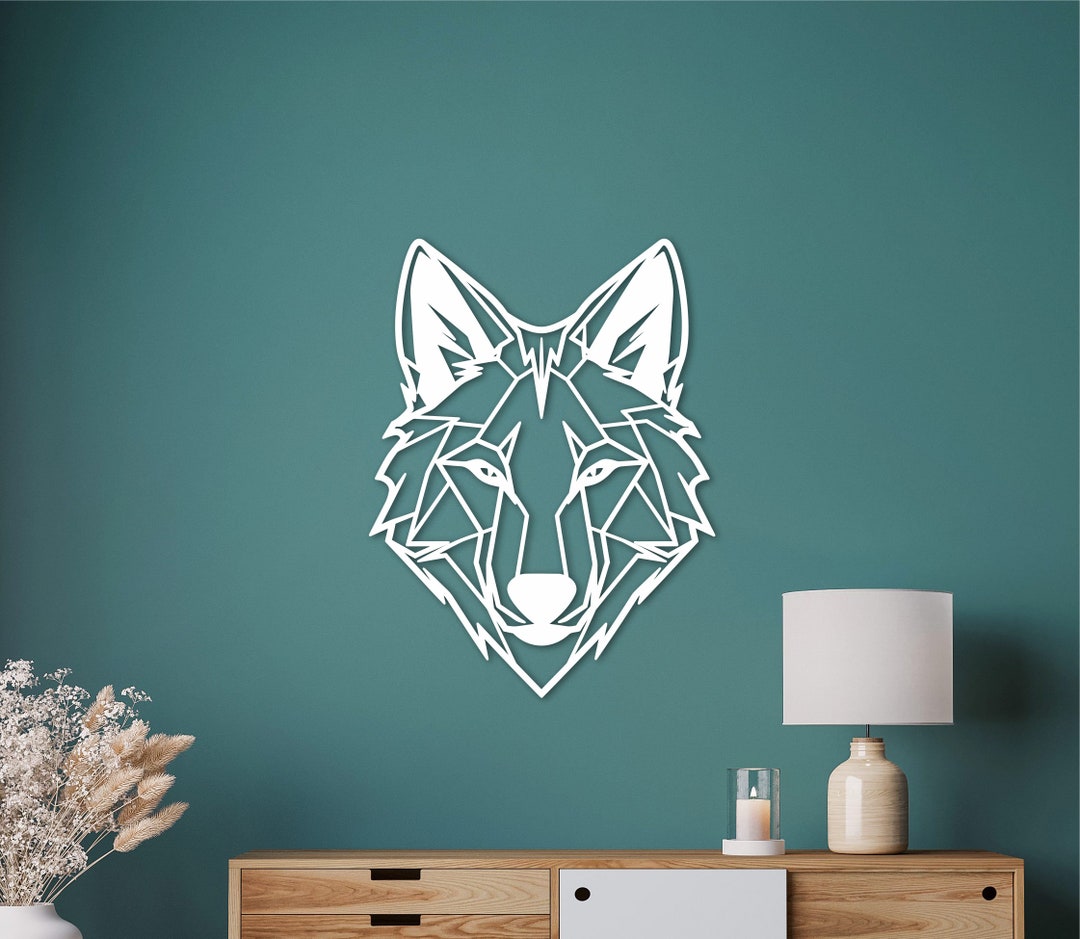 Wooden Wolf Wall Decor Wolf Wall Art Wolf Nursery Decor - Etsy