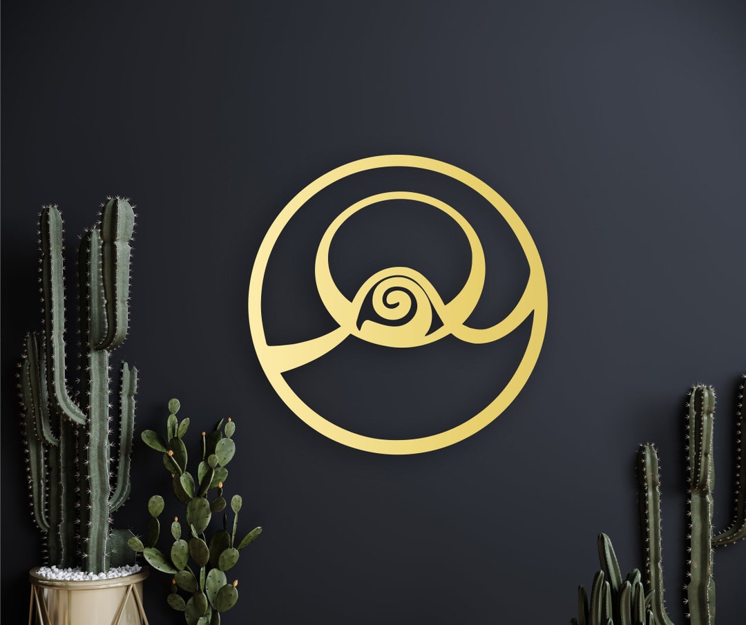 Decoración de pared Shefa, símbolo para atraer abundancia y riqueza ...