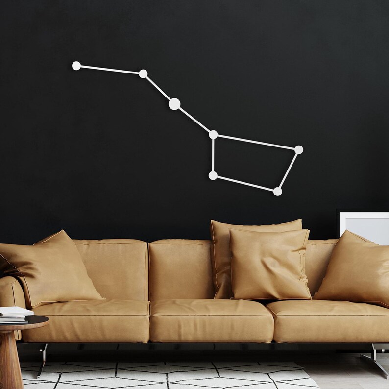 Big Dipper Wood Wall Art: Celestial Astronomy Decor, Ursa Major - Etsy