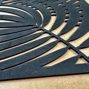 Palm Leaves Set, Wooden Wall Art, 3 Panels Set, Tropical Wall Decor, Palm Leaf Panels, Set of 3 ...