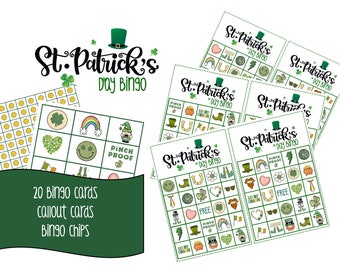 Lucky Leprechaun Bingo: Find the Guest Edition St. Patrick's Day Bingo ...