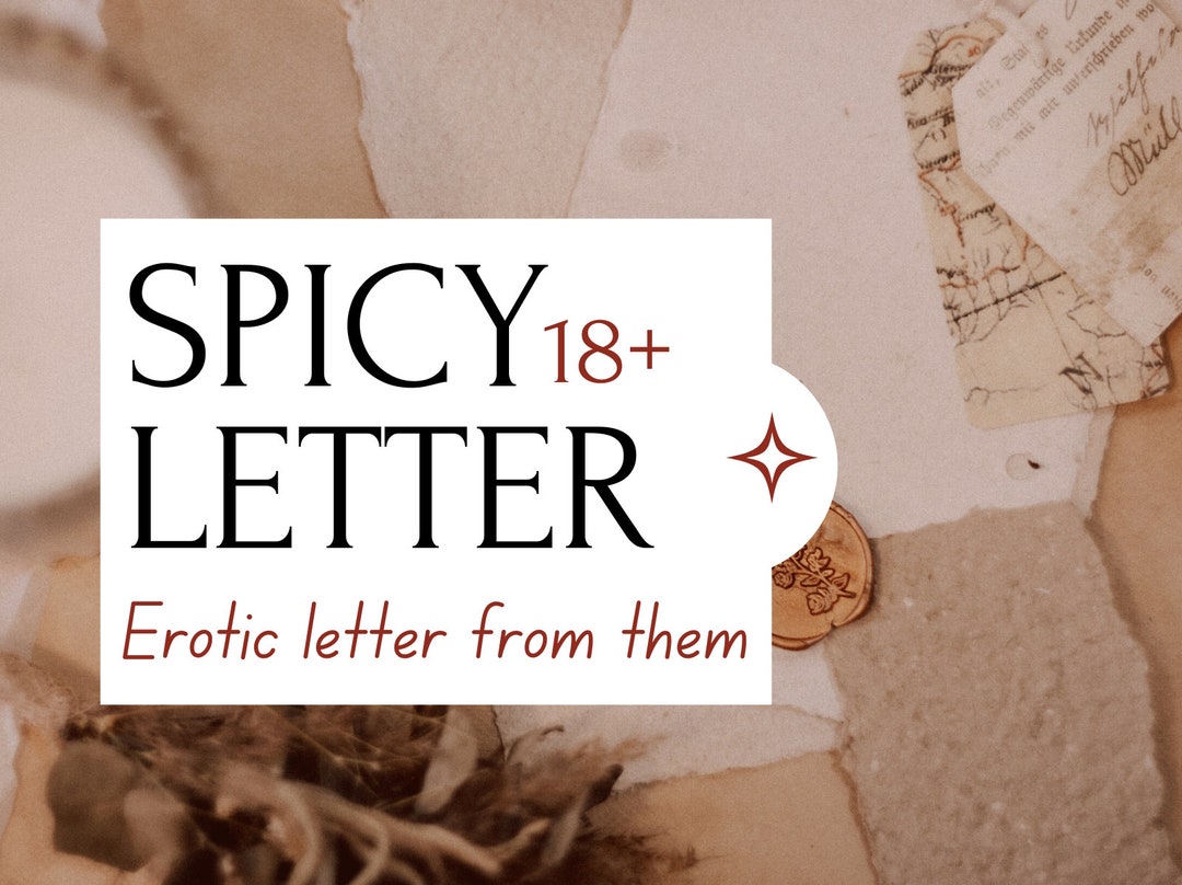 SPICY LETTER From THEM Specific Person or Next Sex Partner - Etsy