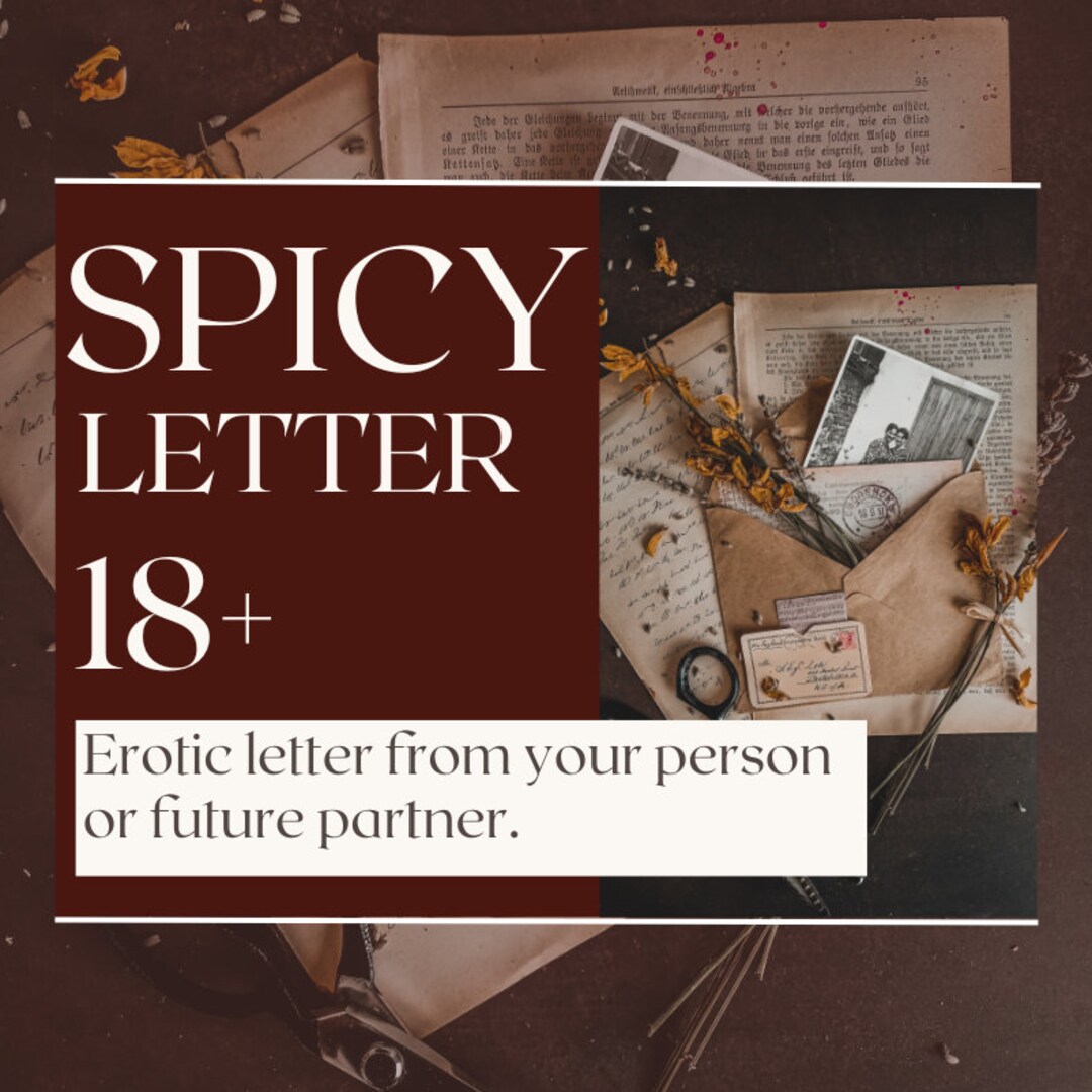 SPICY LETTER From THEM - Specific Person or Next Sex Partner Letter ...