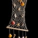 Hanging Fishing Net With Natural Sea Shells, Wooden Fish, Starfish Wall ...