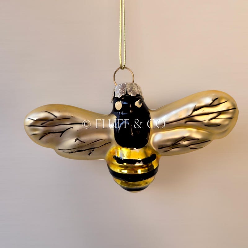 Glass Bee - Etsy