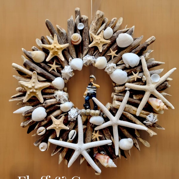 Seashell Wreath - Etsy
