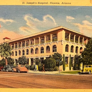 St. Joseph’s Hospital - Phoenix, Arizona - 1950s Linen Hospital ...