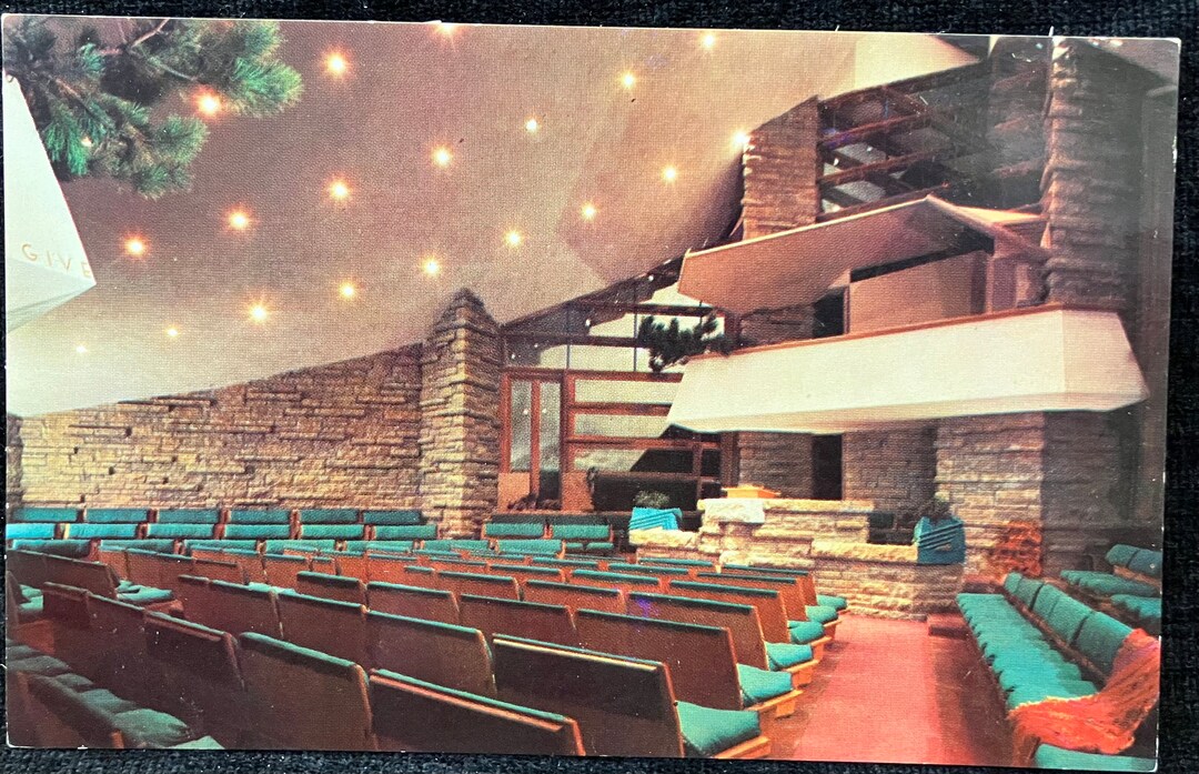 Auditorium of First Unitarian Society of Madison - Church Designed by ...