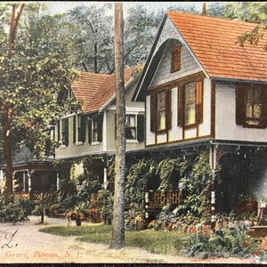 West Ave. in the Grove, Pitman, N. J. - Made in Germany - Vintage ...