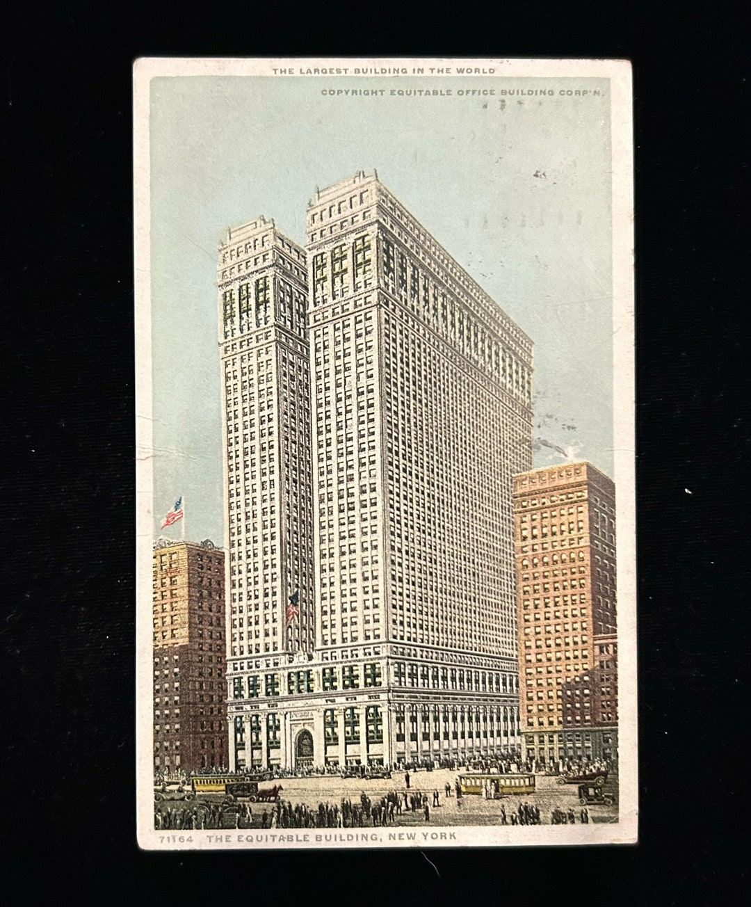 The Equitable Building New York Vintage Postcard Etsy