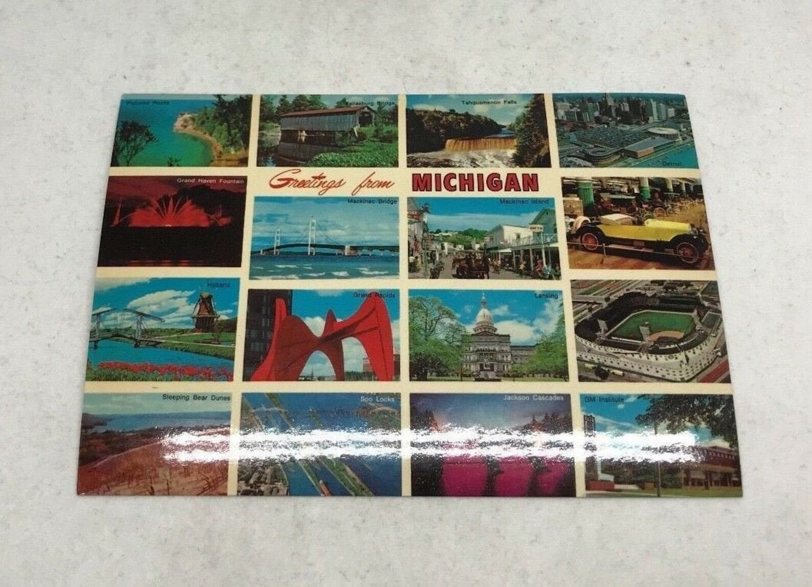 Travel Michigan Vintage Postcard - Etsy Ireland