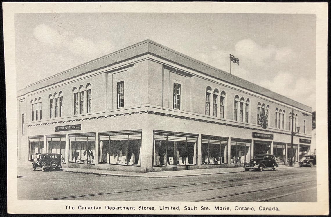 The Canadian Department Stores, Limited, Sault Ste. Marie, Ontario ...