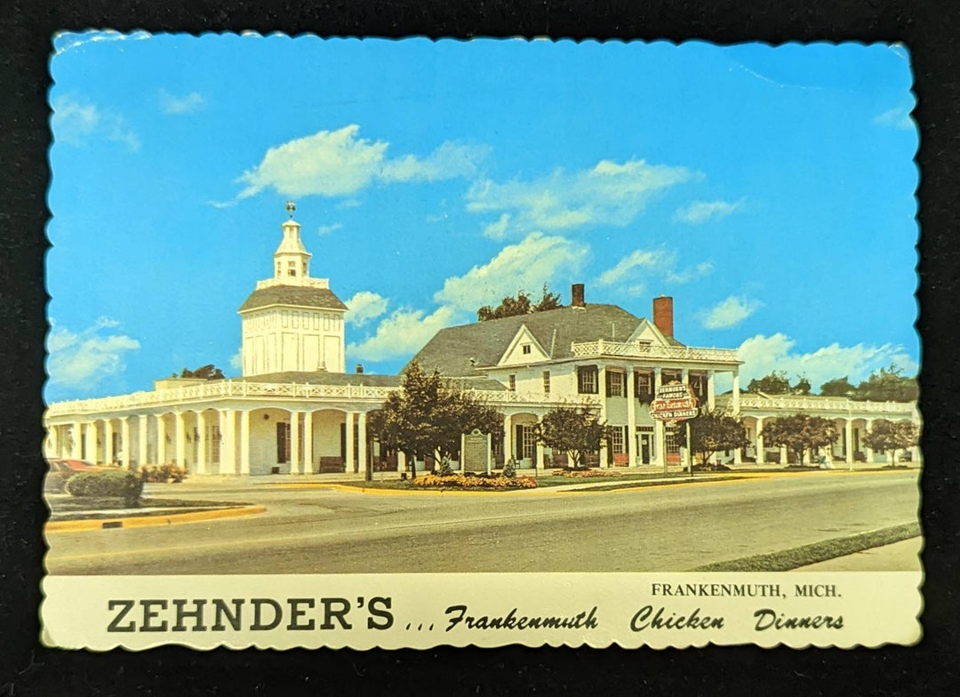 Zehnder's Frankenmuth Chicken Dinners, Frankenmuth, Michigan - Vintage ...