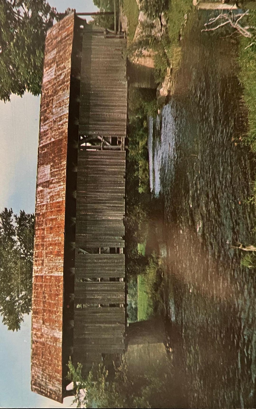 Old Covered Bridge in Coventry, Vermont - Photo by Frank L. Forward ...