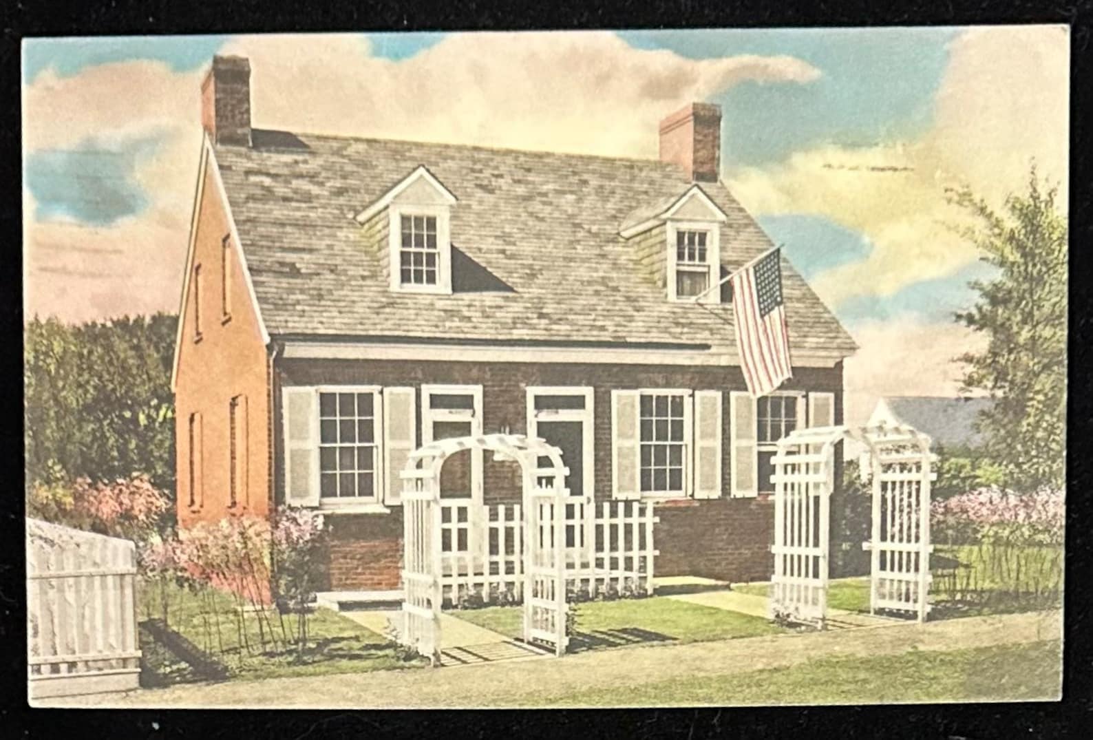 Barbara Fritchie House Dearborn Michigan Vintage Postcard - Etsy