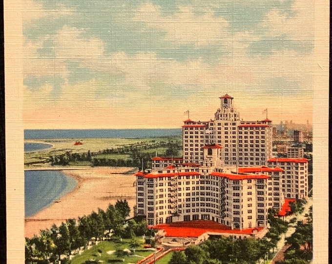 Edgewater Beach Hotel, Chicago - Vintage Hotel Postcard - Etsy