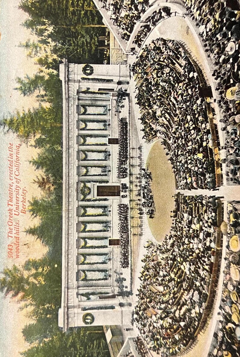 The Greek Theatre, Erected in the Wooded Hills. University of ...