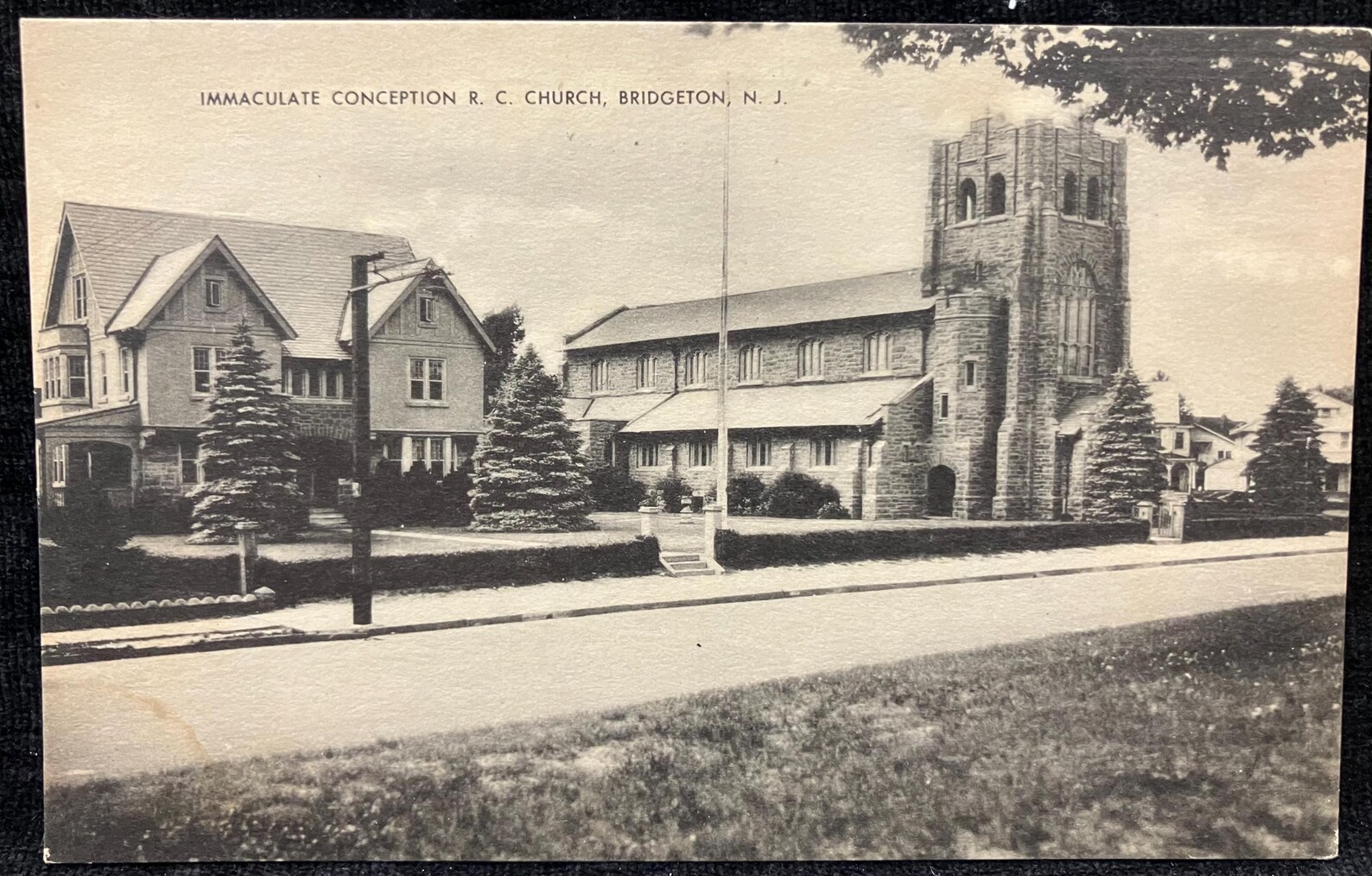 Immaculate Conception R. C. Church, Bridgeton, N. J. - Vintage Church ...