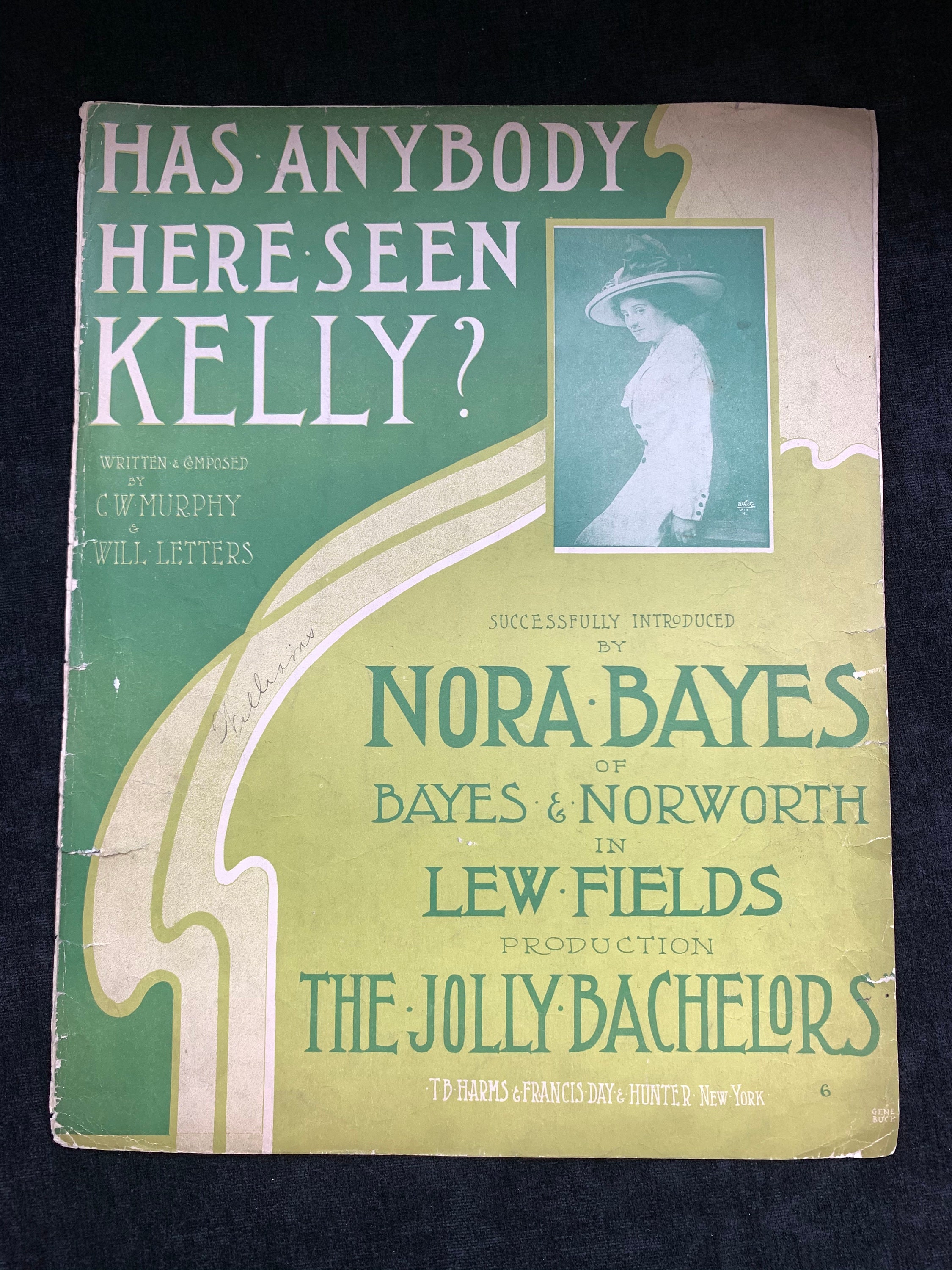 Has Anybody Here Seen Kelly Vintage Sheet Music 1909 - Etsy