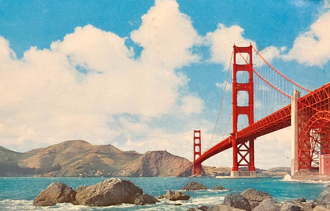 Golden Gate Bridge Standing 266 Feet Above the Water- San Francisco ...